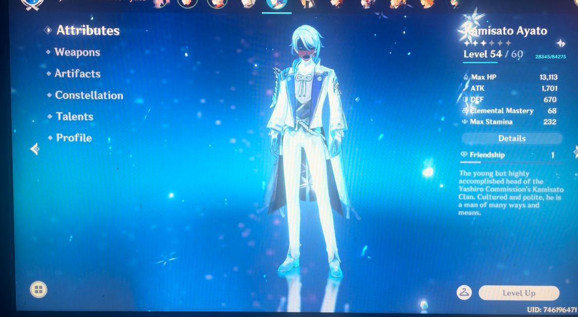 Faceless ayato real Genshin Impact | HoYoLAB