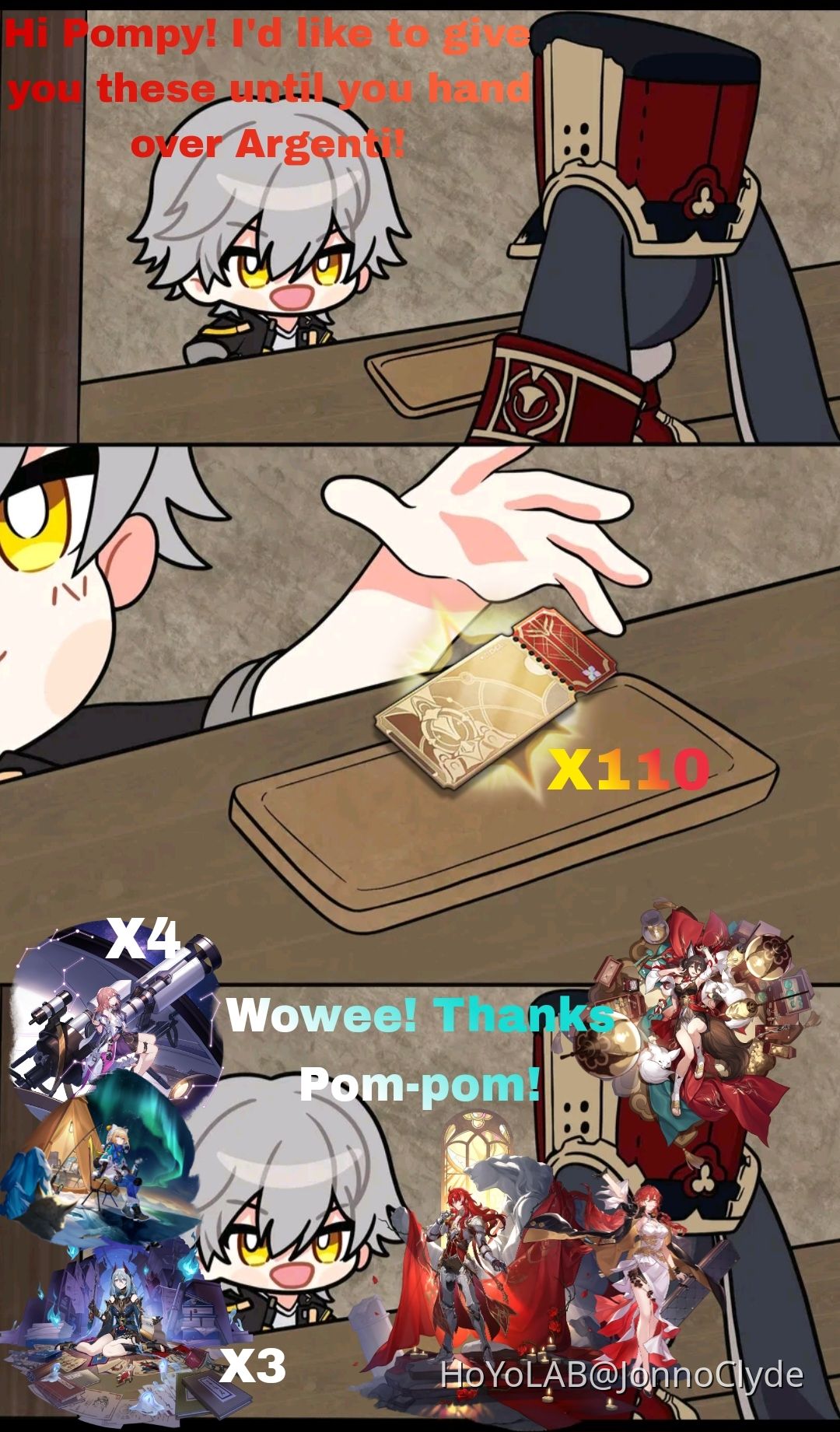 Argenti's Banner! 🔥 Honkai: Star Rail | HoYoLAB