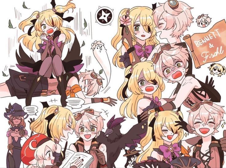 Bennett x fischl Genshin Impact | HoYoLAB