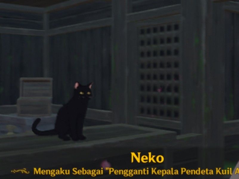 Neko The Guardian of Asase Tampel *Inazuma Quest* part 6 ♡♡♡ NEKO statue progress 2 ♡♡♡ Genshin ...