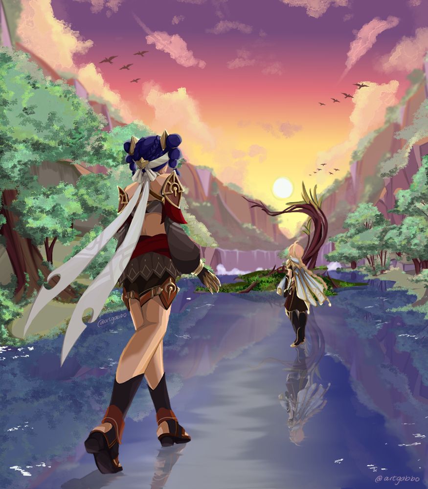 Jeht & The Traveler: The Eternal Dream, Ever Lush Genshin Impact | HoYoLAB