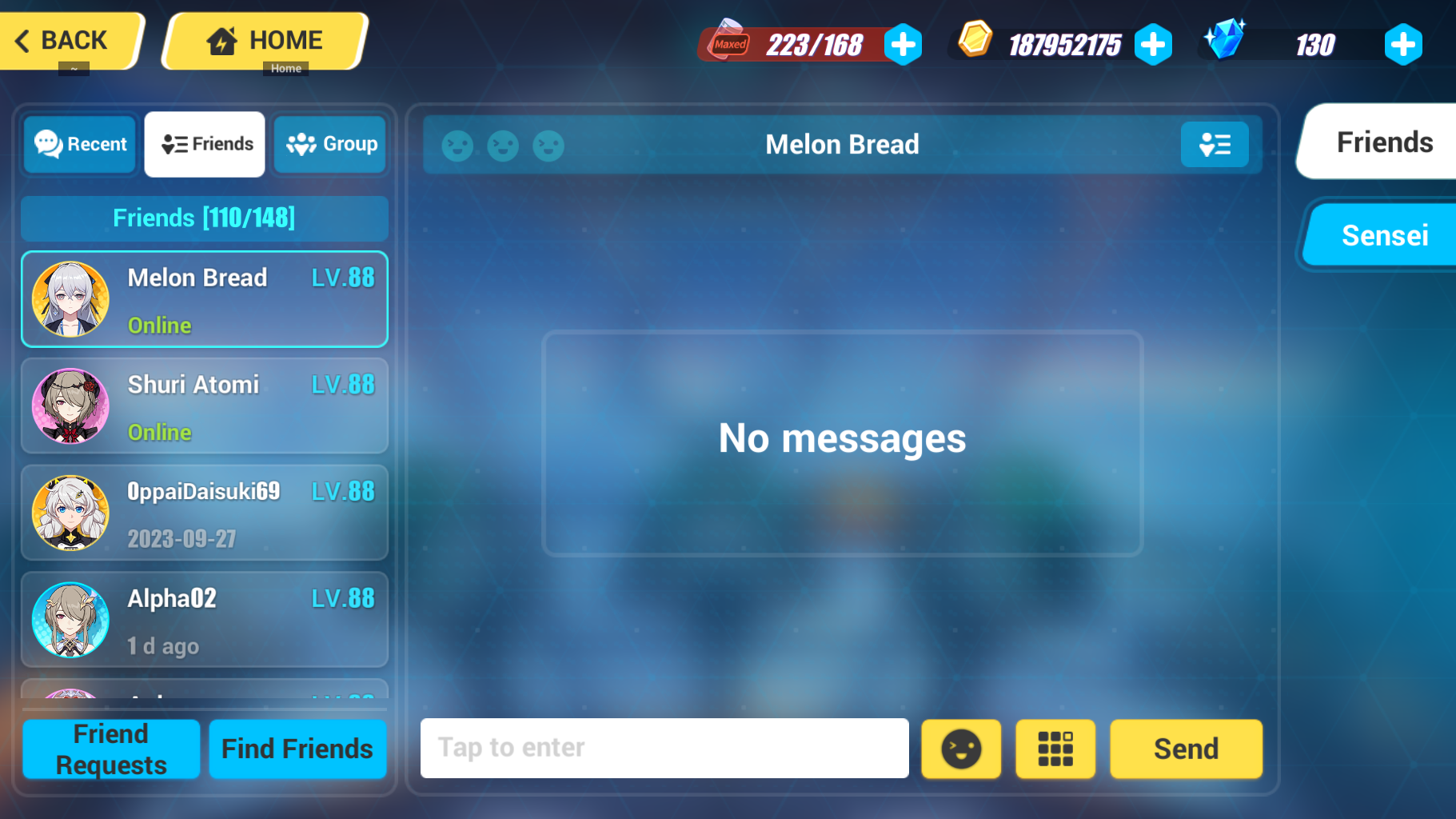 new UI my As*... Honkai Impact 3rd | HoYoLAB