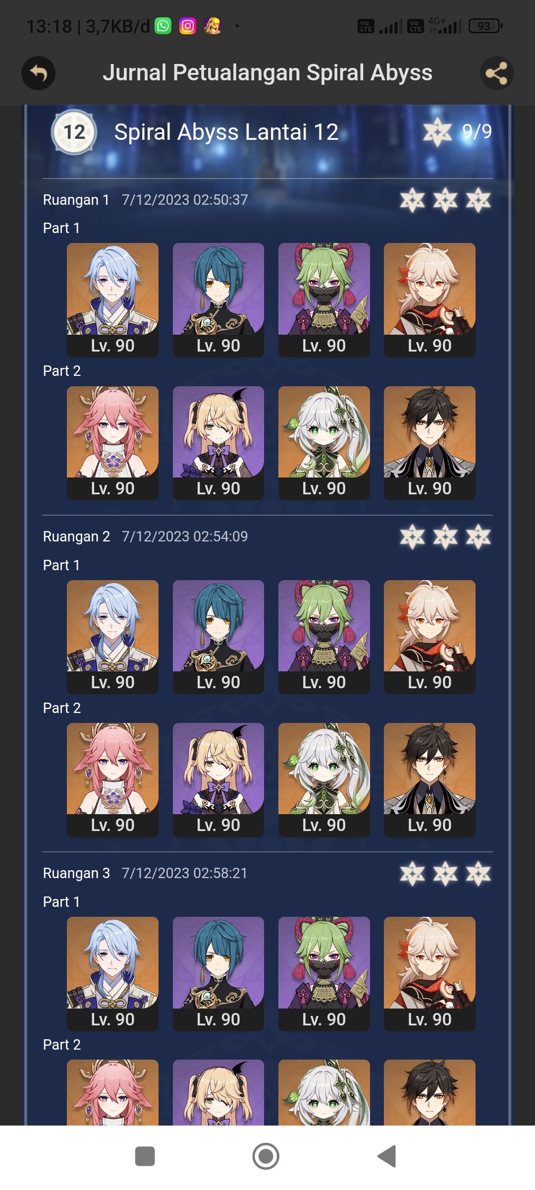 abyss 12 Genshin Impact | HoYoLAB