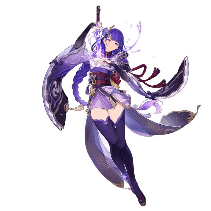 Raiden Shogun skin colour change Genshin Impact | HoYoLAB