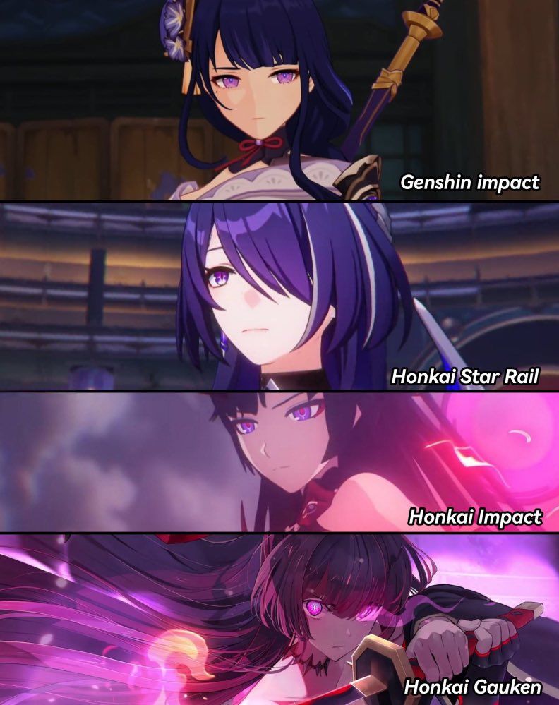 Raiden multiverse🗿 Genshin Impact | HoYoLAB