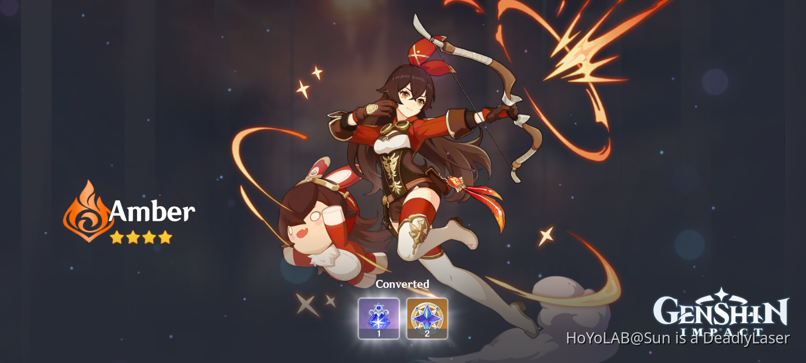 Amber is finally usable? Genshin Impact | HoYoLAB
