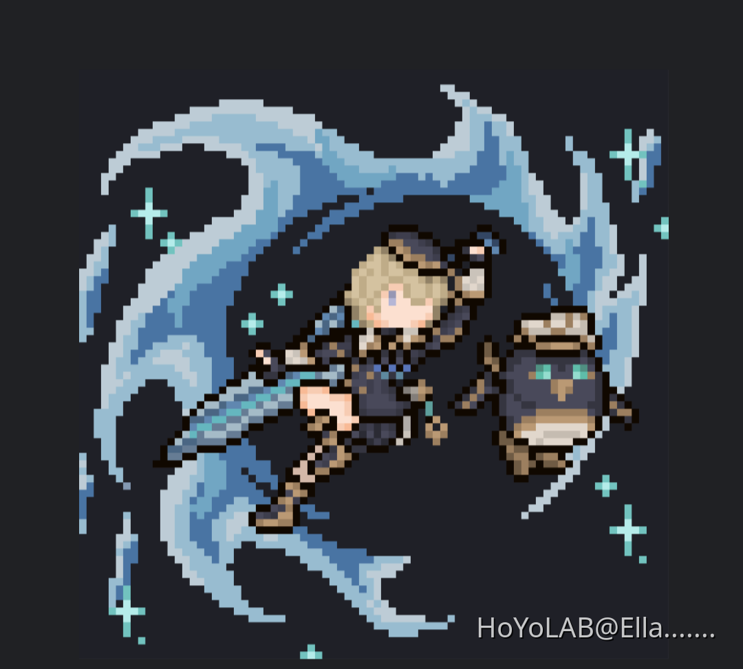 Pixel characters Genshin Impact | HoYoLAB