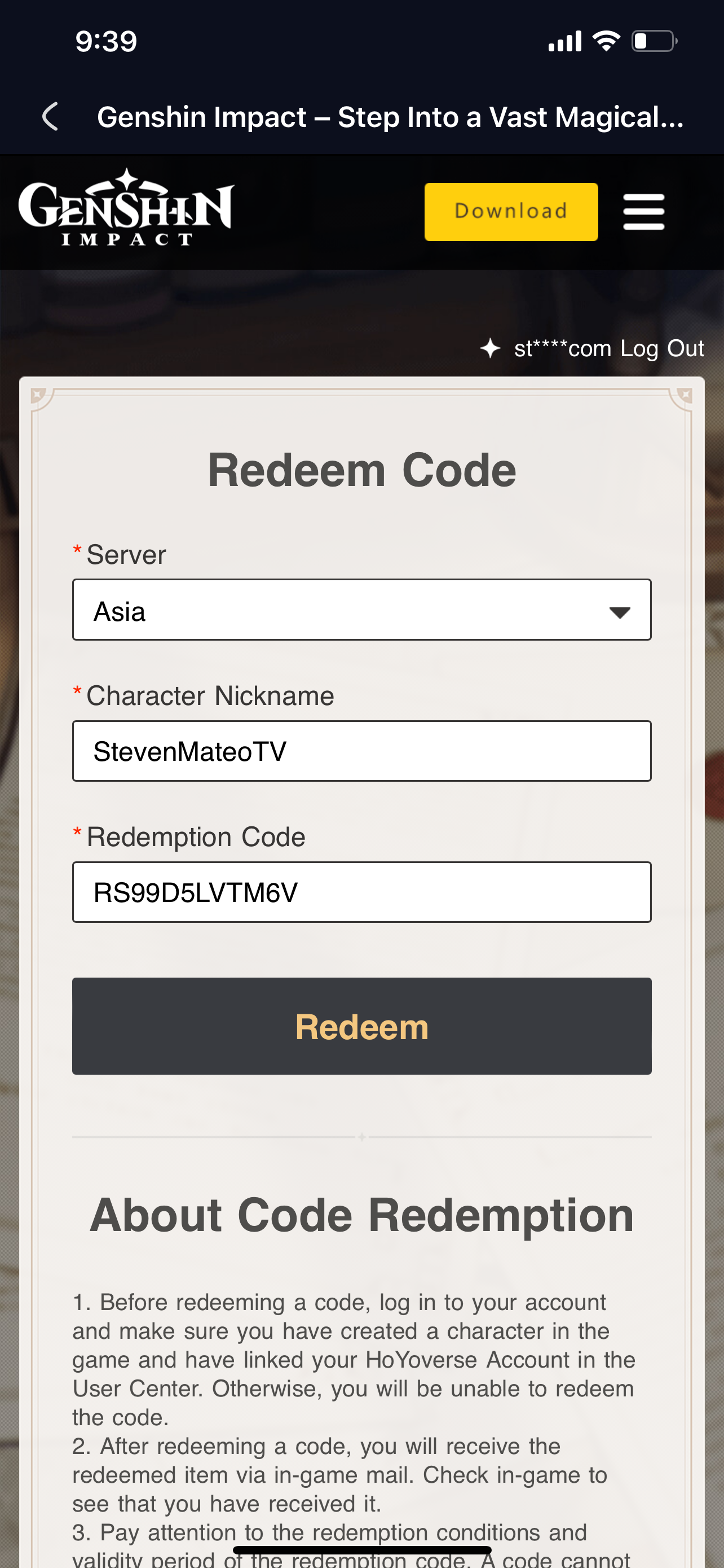 3 New Redemption Code version 4.3 Genshin Impact | HoYoLAB
