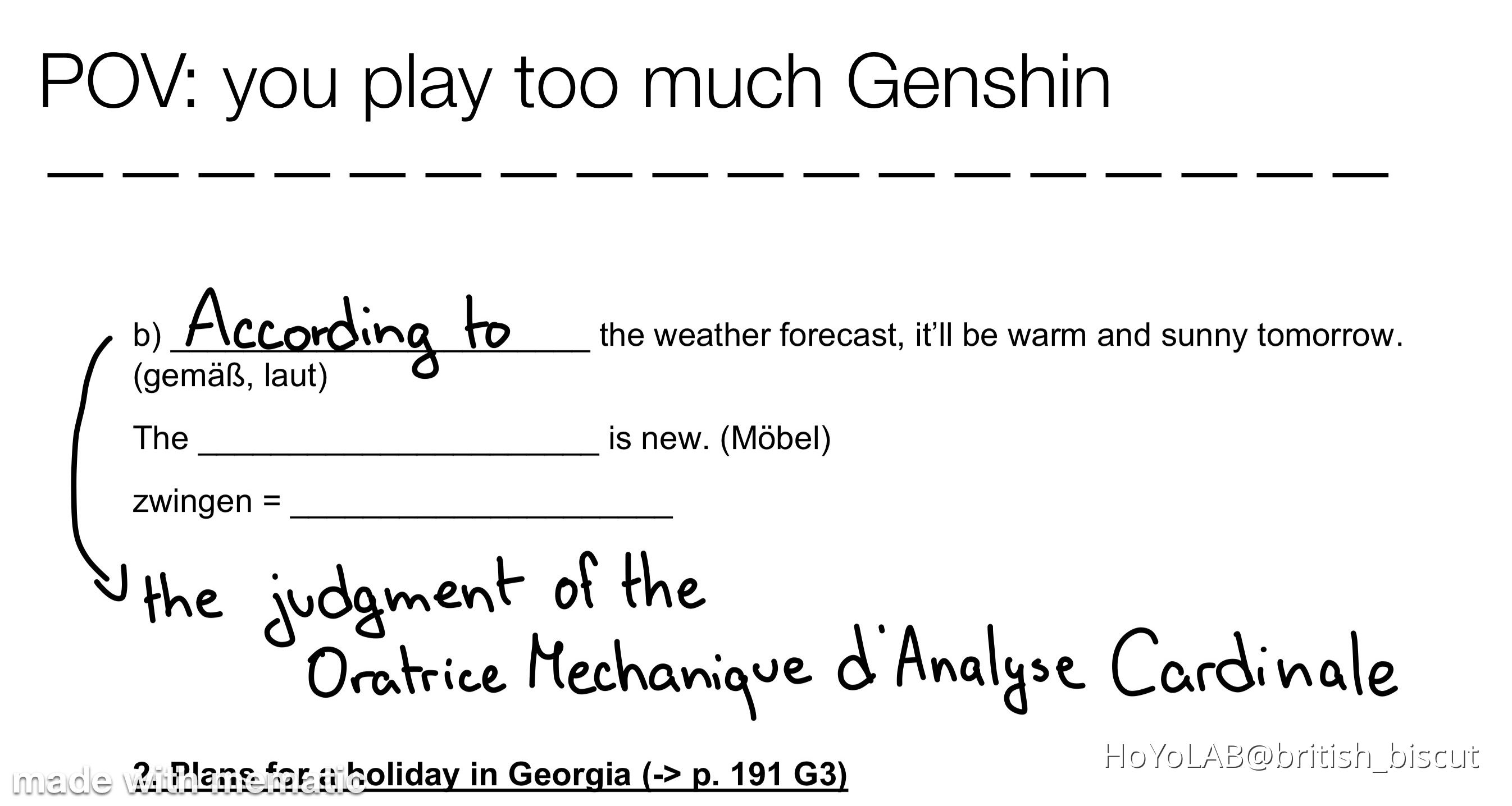 The oratrice is everywhere 🤚 Genshin Impact | HoYoLAB