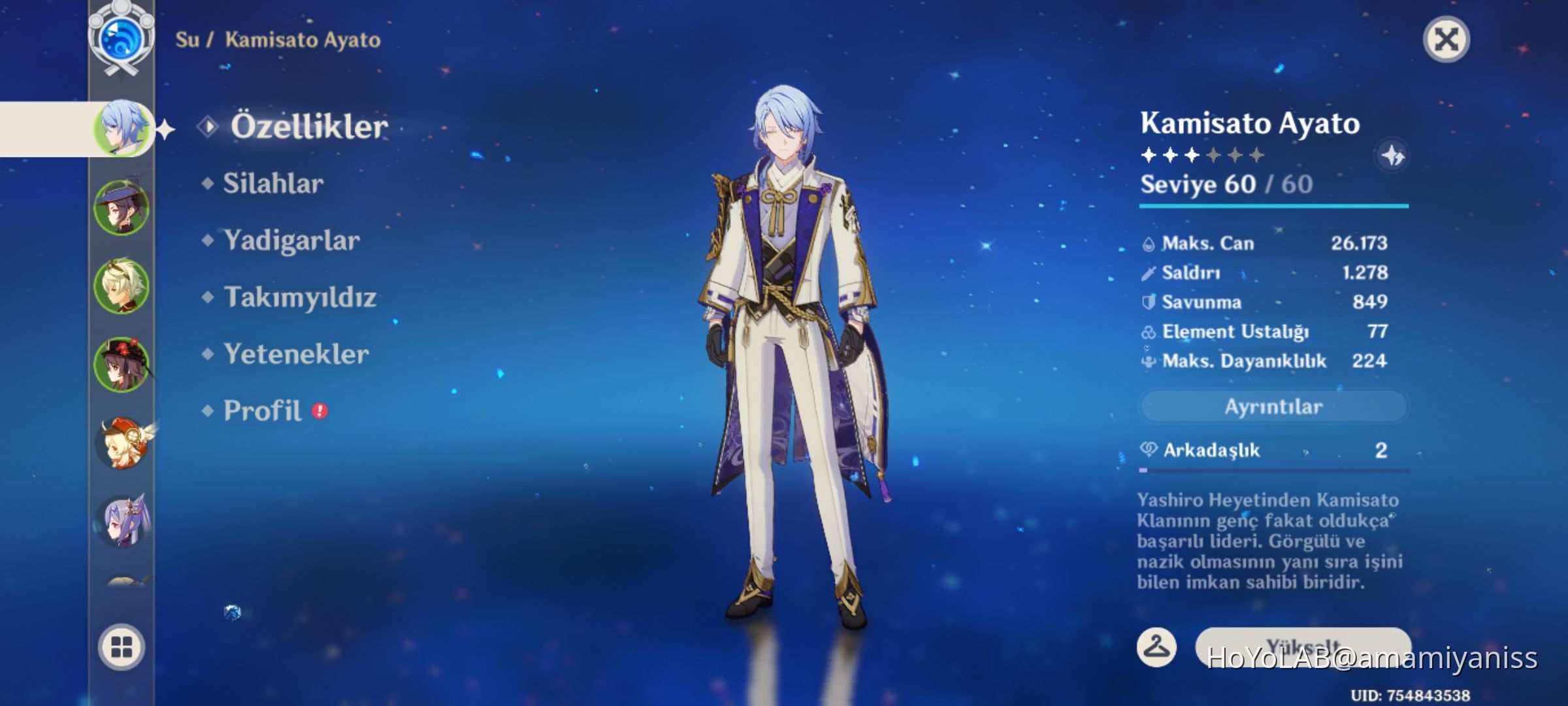 ayato build Genshin Impact | HoYoLAB