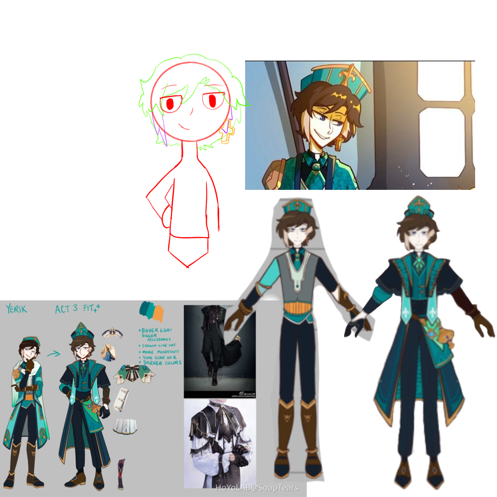 Yerik fan art W.I.P | HoYoLAB