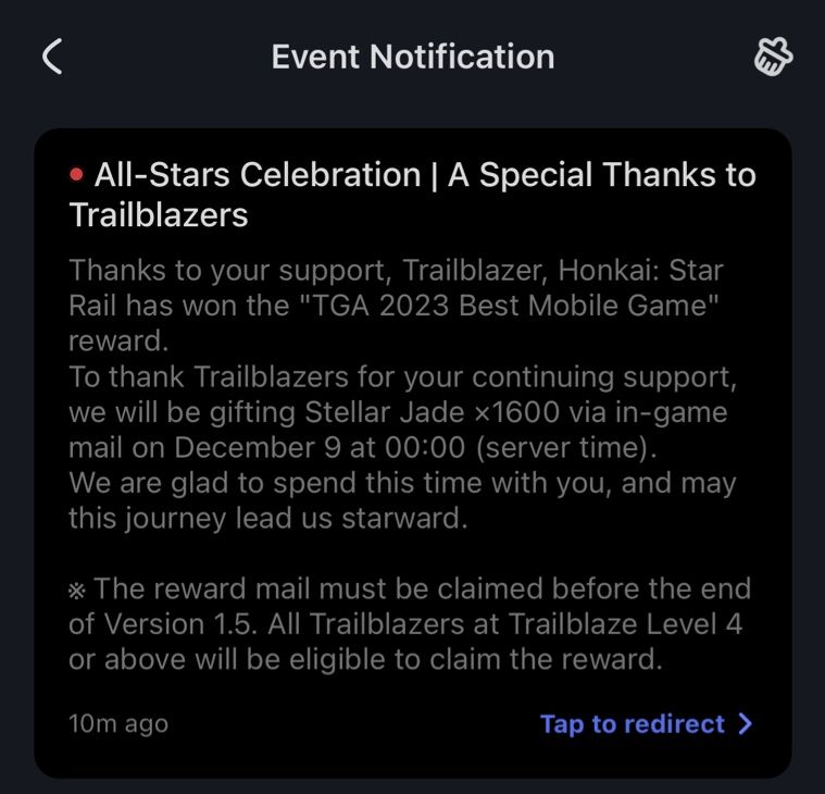 CONGRATS HOYO AND HSR TEAM! 🎉🥳 Honkai: Star Rail | HoYoLAB