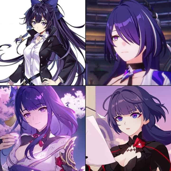I just love purple haired women Honkai Impact 3rd | HoYoLAB