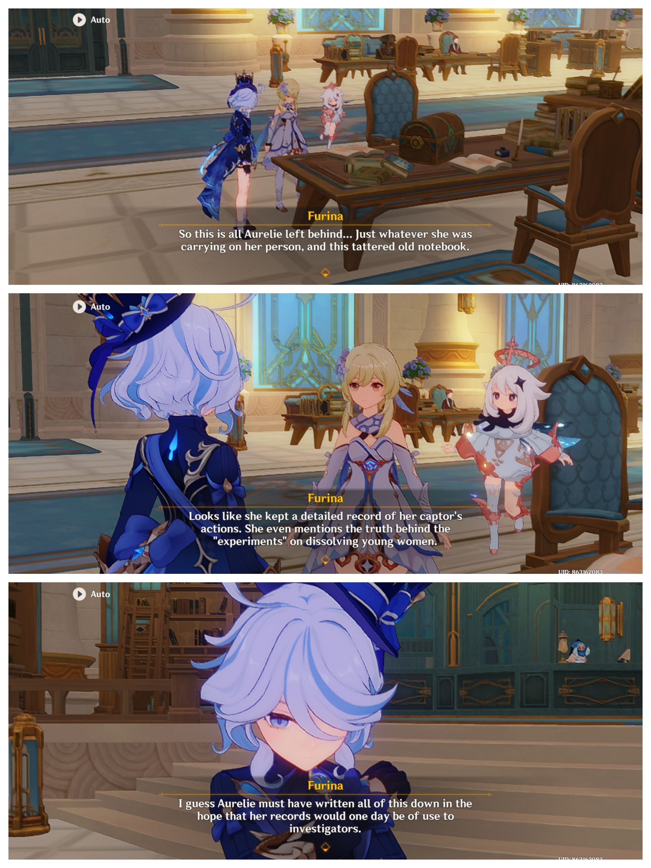 (STORY QUEST SPOILERS!) Aurelie's GRUESOME Fate 😢😭🫢😨⛲💧💔 Genshin Impact ...