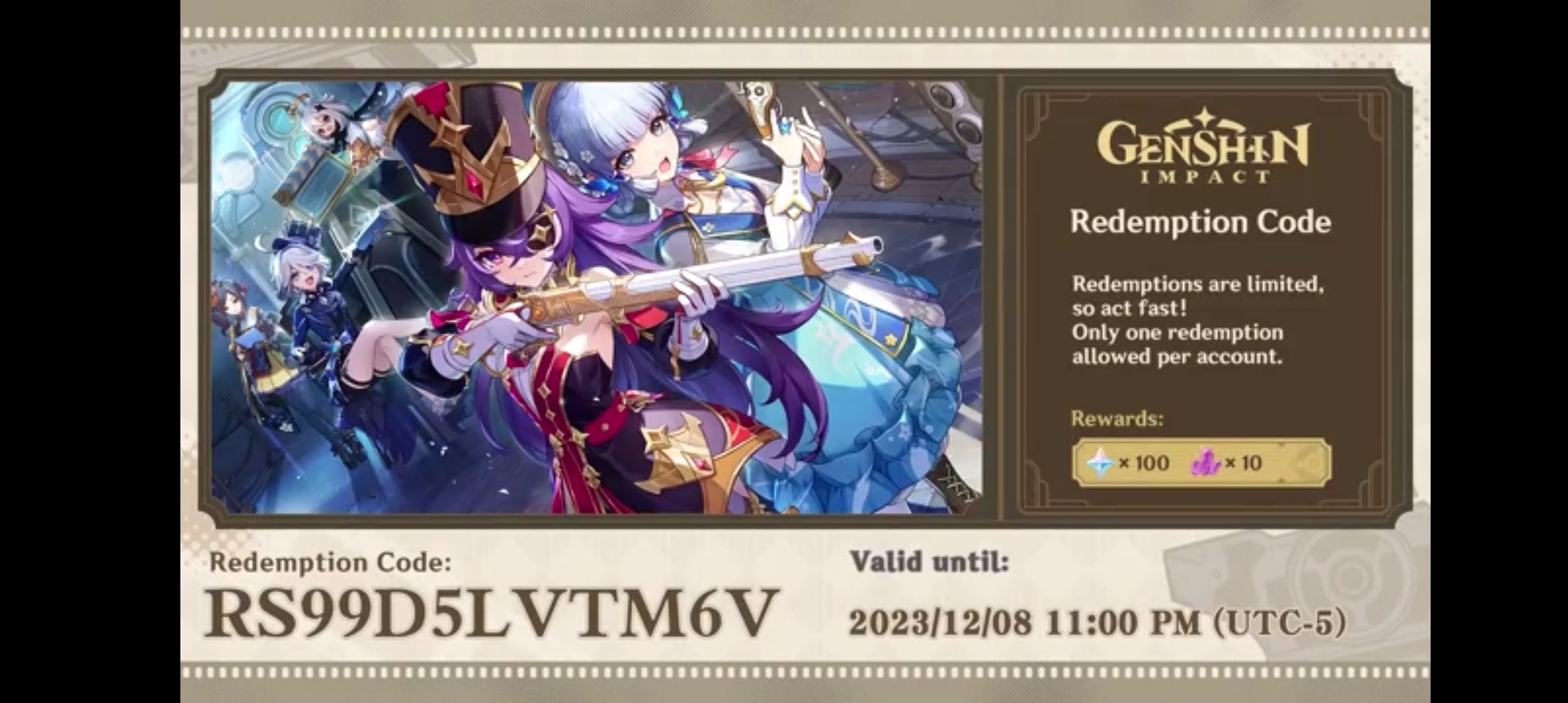 1 primo code Genshin Impact | HoYoLAB