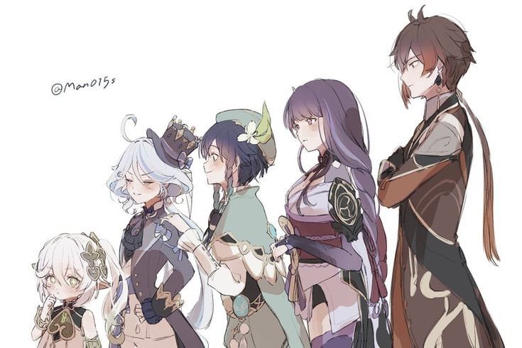 Архонтыы Genshin Impact | HoYoLAB