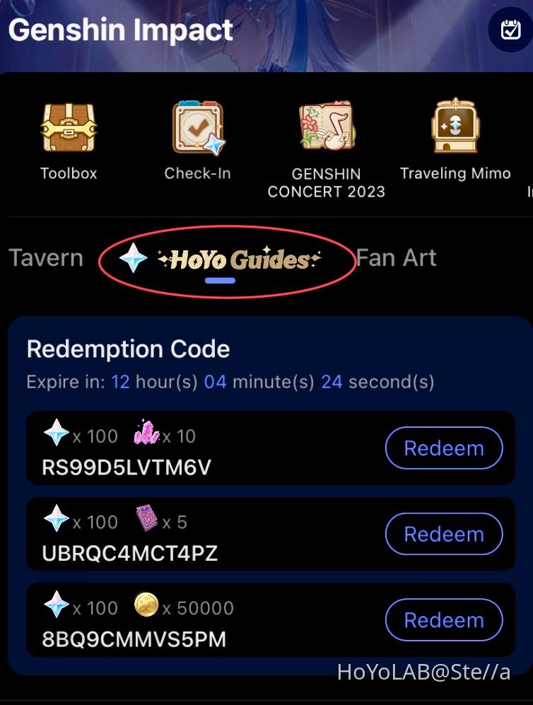 4.3 LIVESTREAM CODES ‼️ Genshin Impact | HoYoLAB