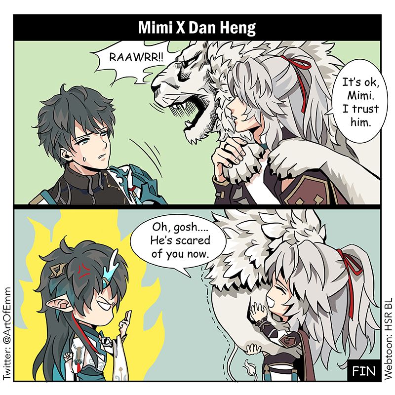 I love drawing HSR BL comic strips Honkai: Star Rail | HoYoLAB