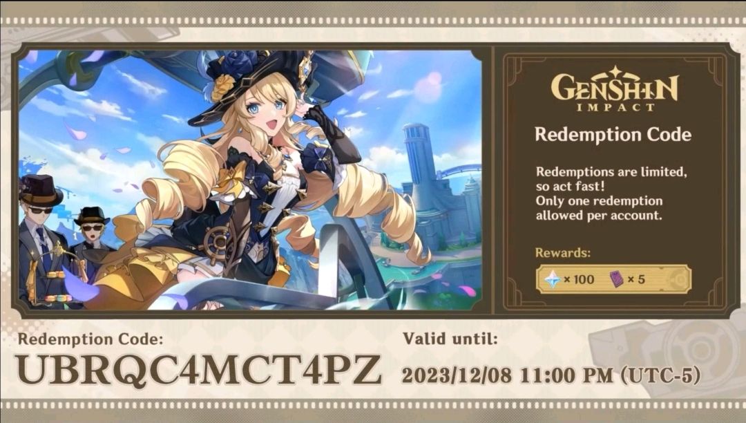 Genshin 4.3 Livestream codes Genshin Impact | HoYoLAB