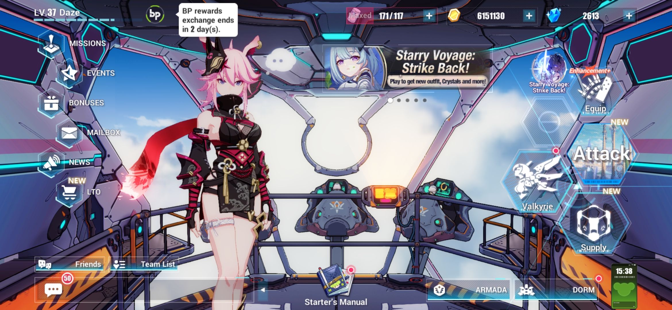 Interesting new menu Honkai Impact 3rd | HoYoLAB