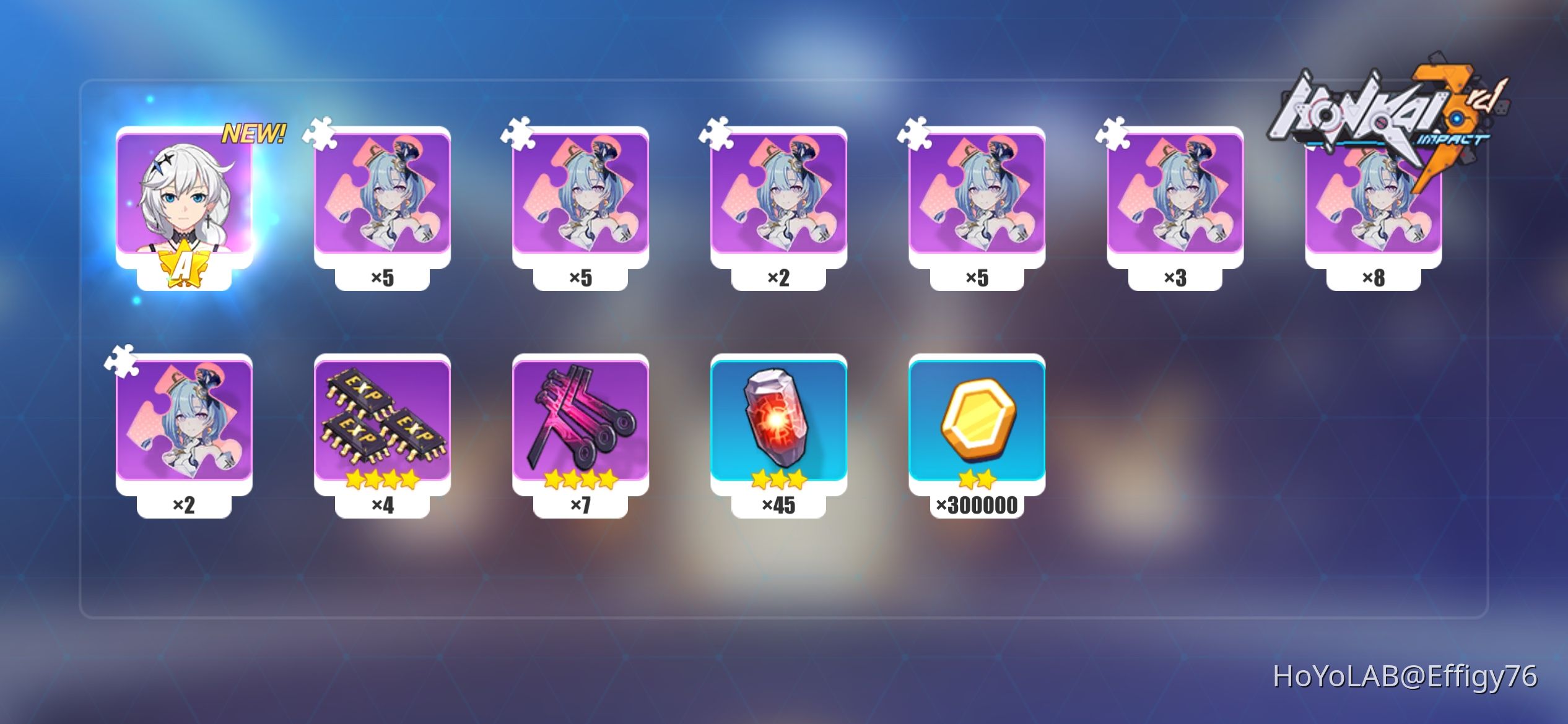 Sundenjager + Cosmic Expression Shards Honkai Impact 3rd | HoYoLAB