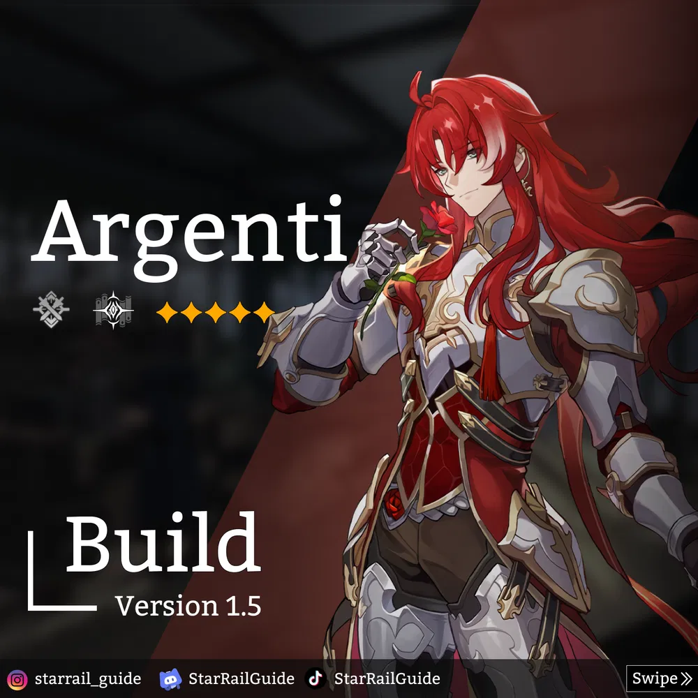 Argenti Build [Version 1.5] Honkai: Star Rail | HoYoLAB