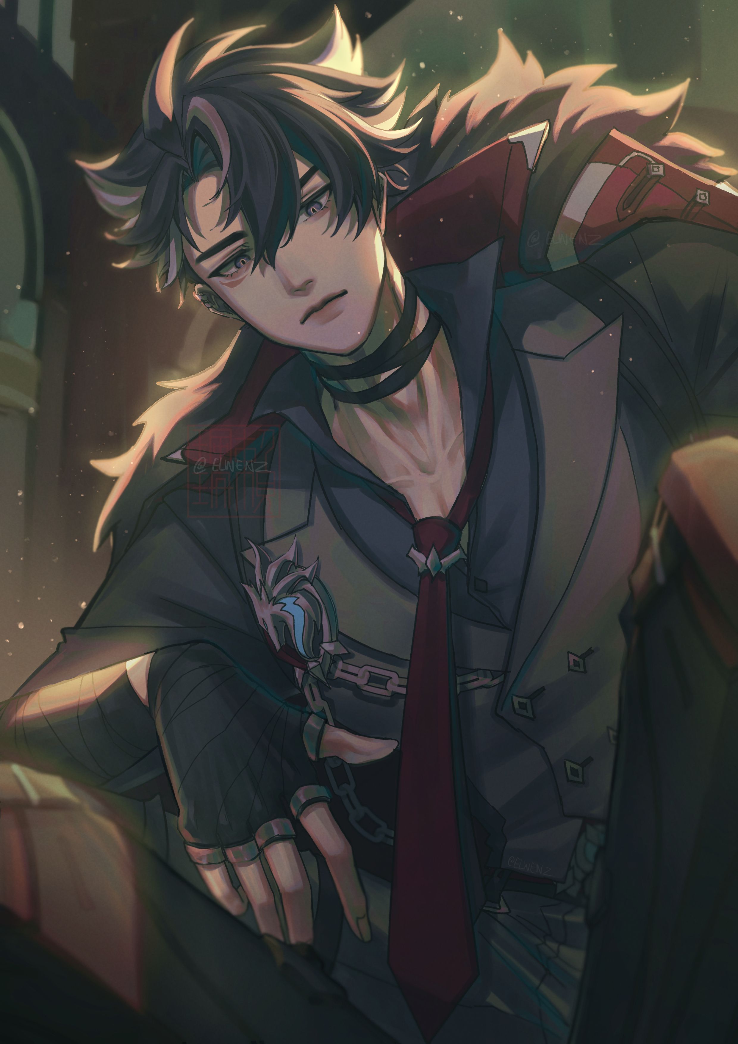 Wriothesley fanart Genshin Impact | HoYoLAB