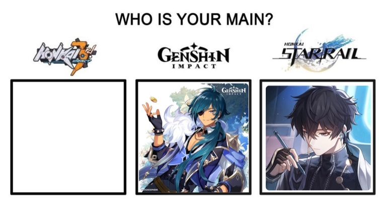 Main from each game Genshin Impact | HoYoLAB