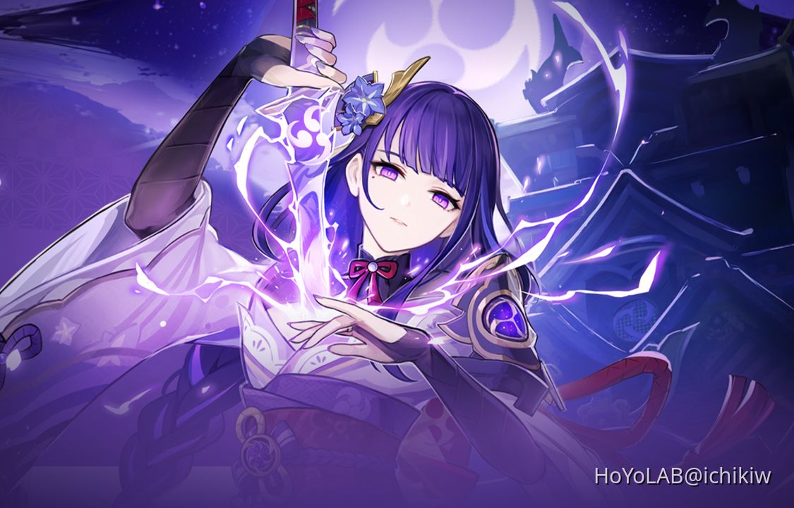 semoga dapet yng ngincer Raiden di 4.3🥳 spil dmg Raiden C0 signature ...
