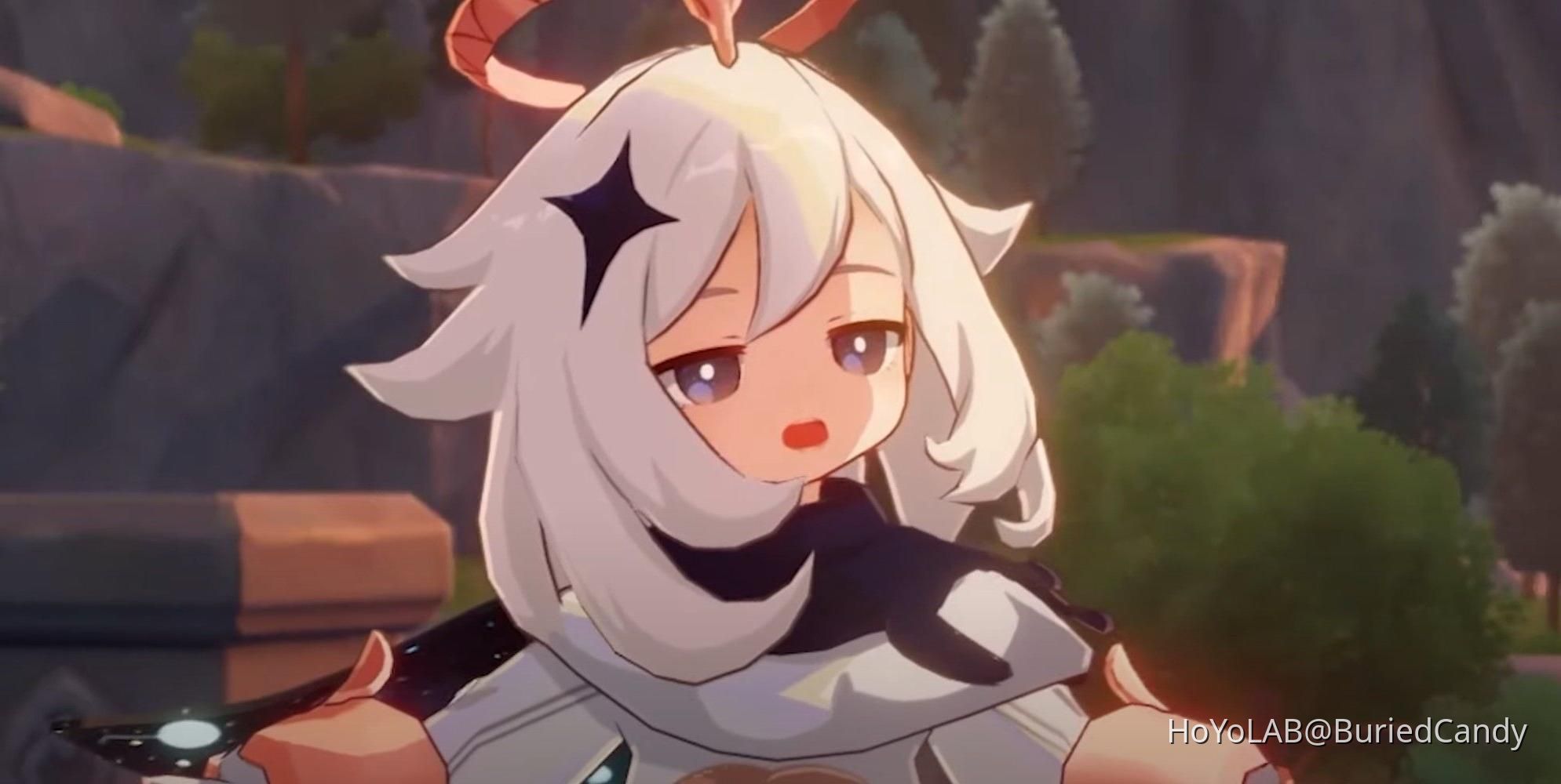 Paimon asked if she could have the weekend off to go to Xiangling’s ...