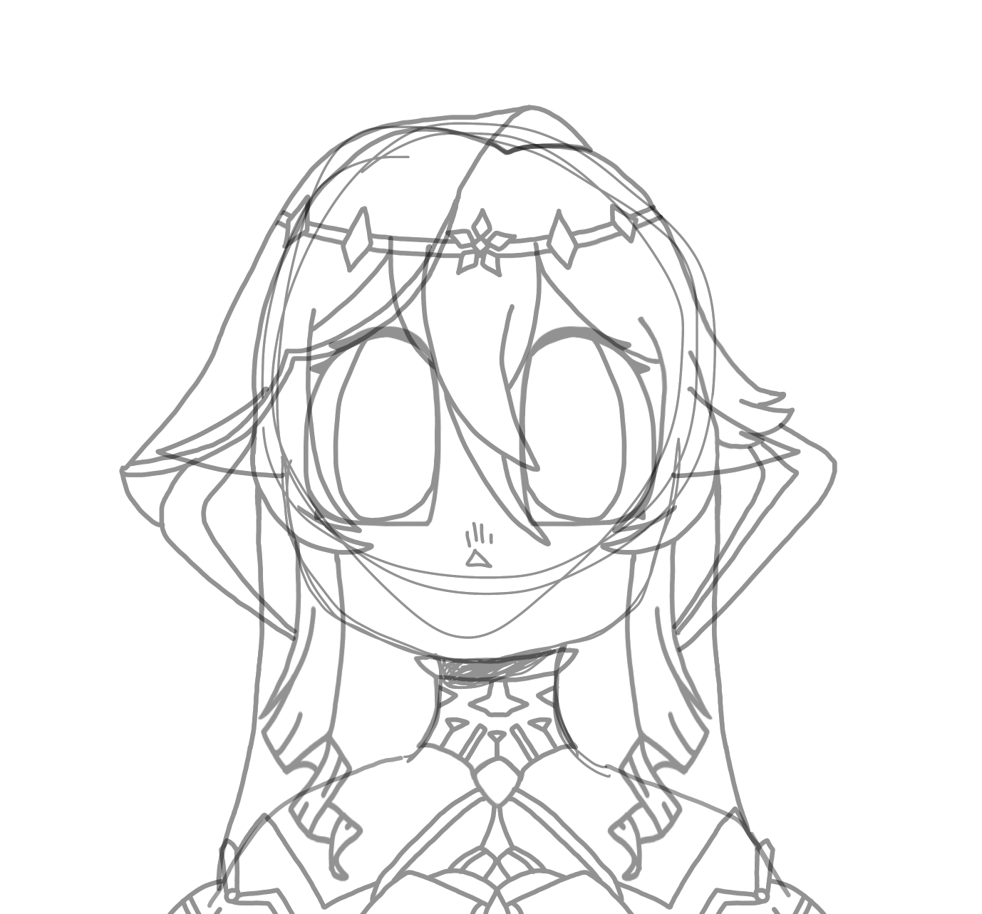 Here's a drawing of Layla for stupiditypersonified !! Genshin Impact ...