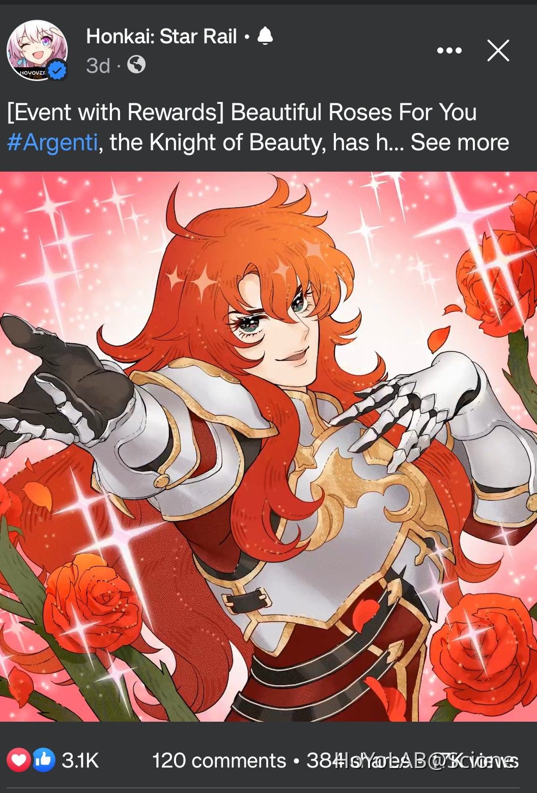 Argenti 🌹 Honkai: Star Rail | HoYoLAB