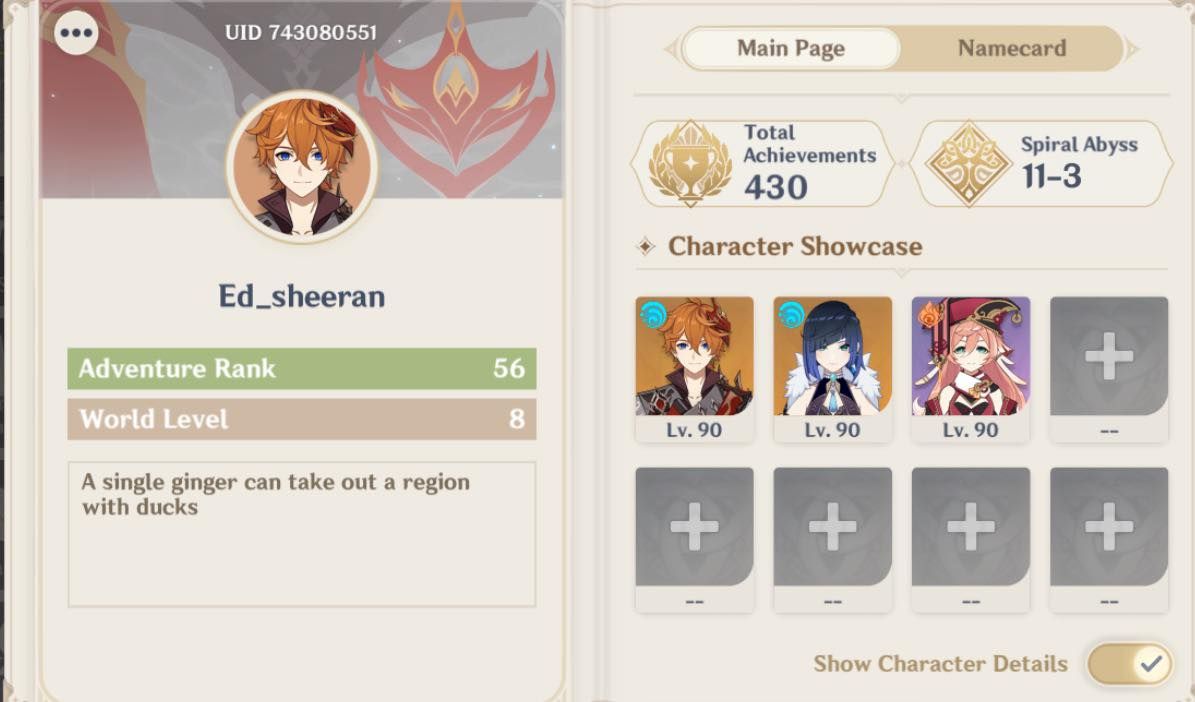 Hacked Account Genshin Impact | HoYoLAB