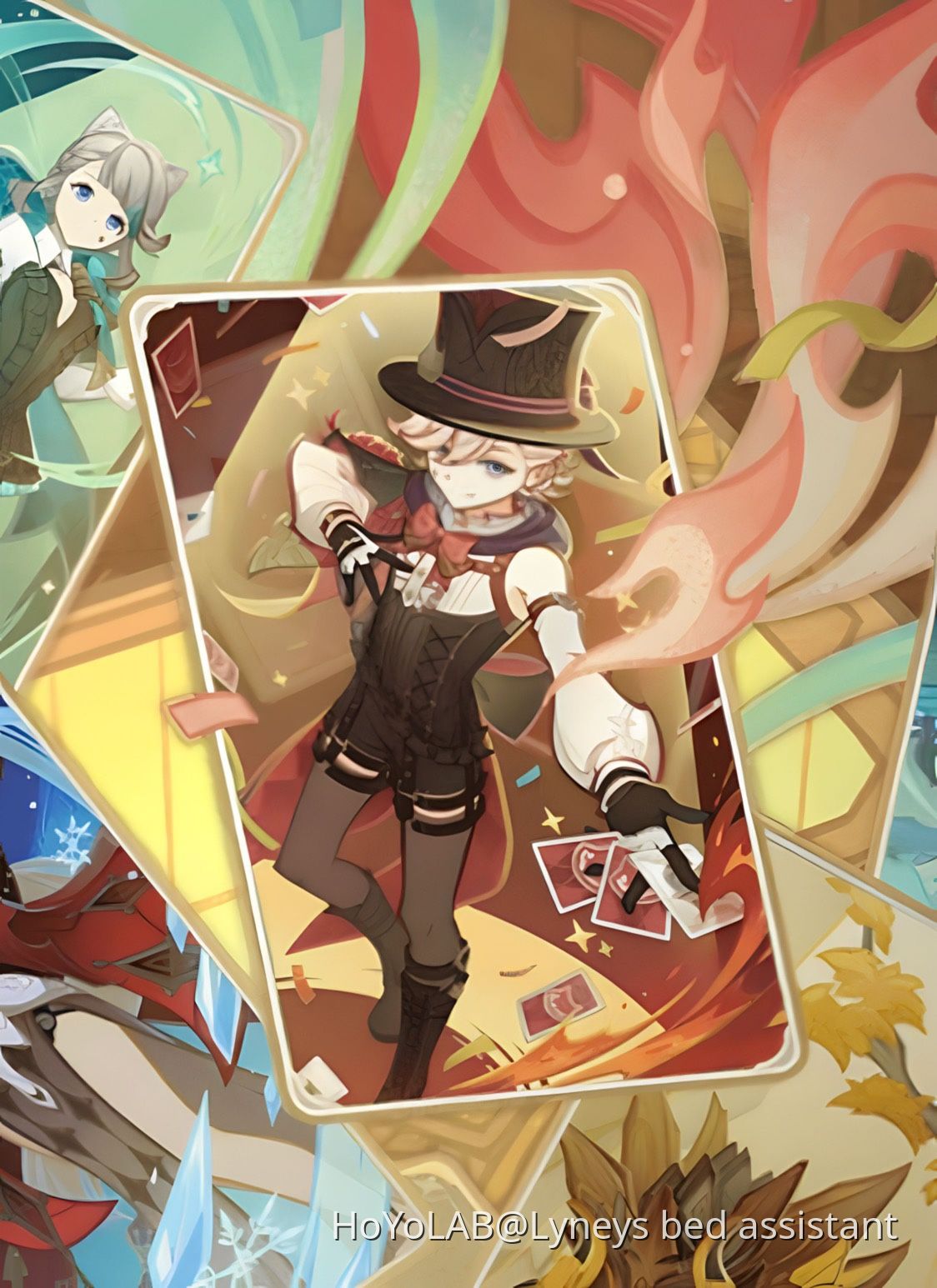 Lyney TCG card Genshin Impact | HoYoLAB