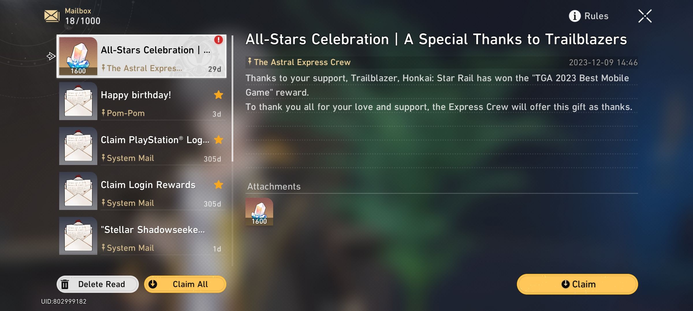 Free 10 pulls From HSR Dev Honkai: Star Rail | HoYoLAB