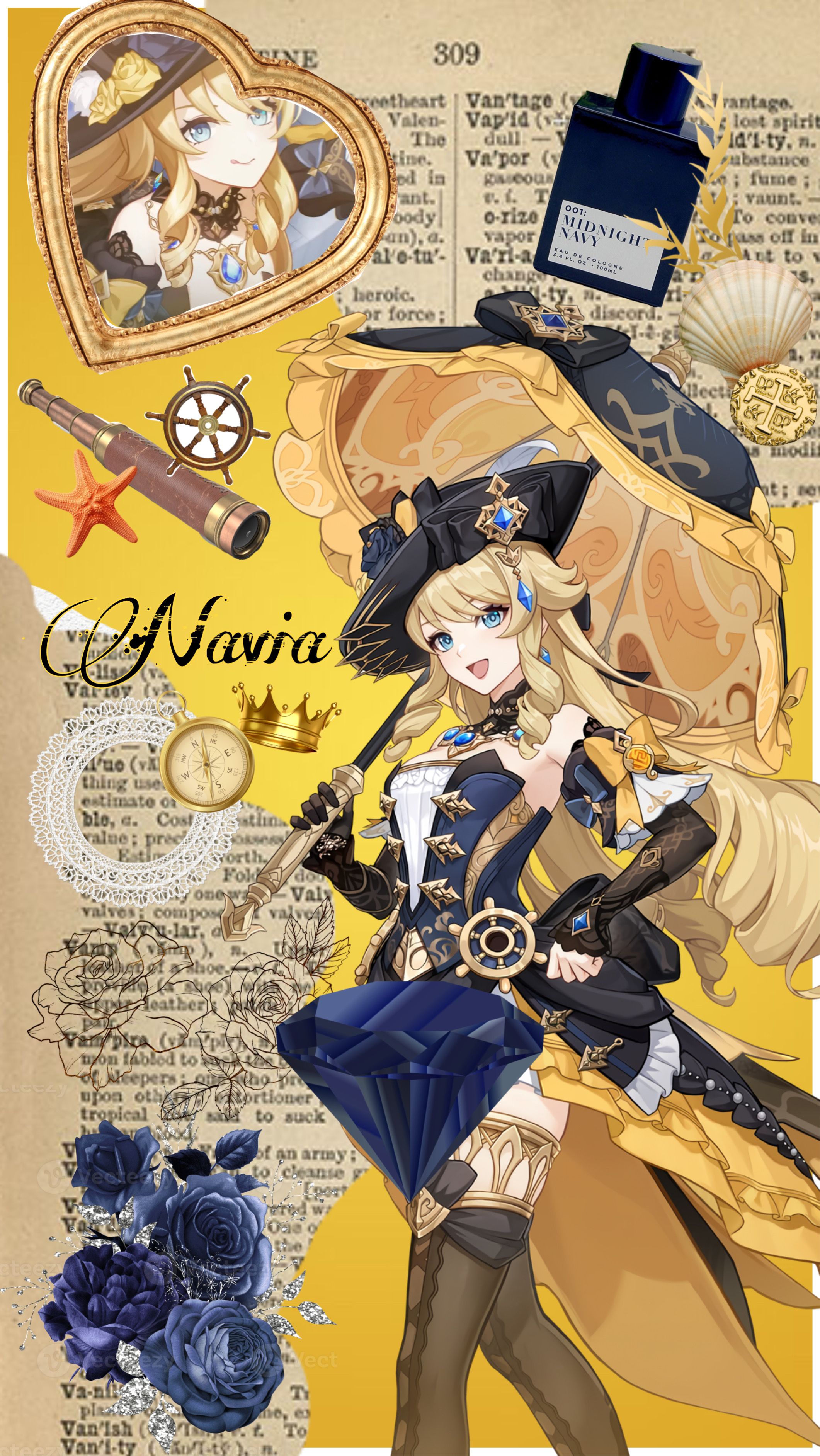 Navia Wallpaper Genshin Impact | HoYoLAB