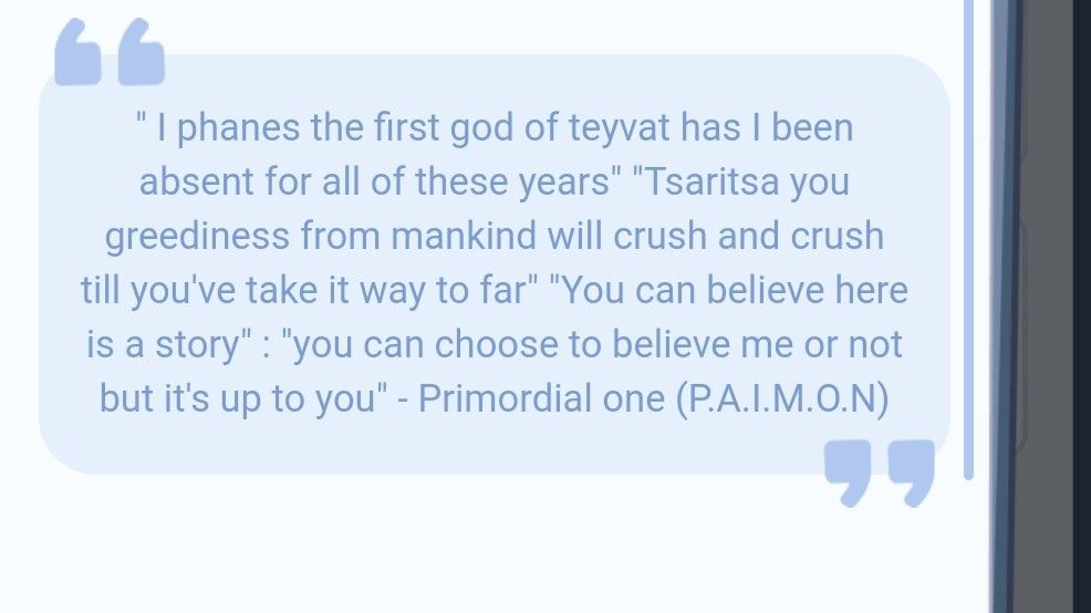 What? Phanes? Genshin Impact | HoYoLAB