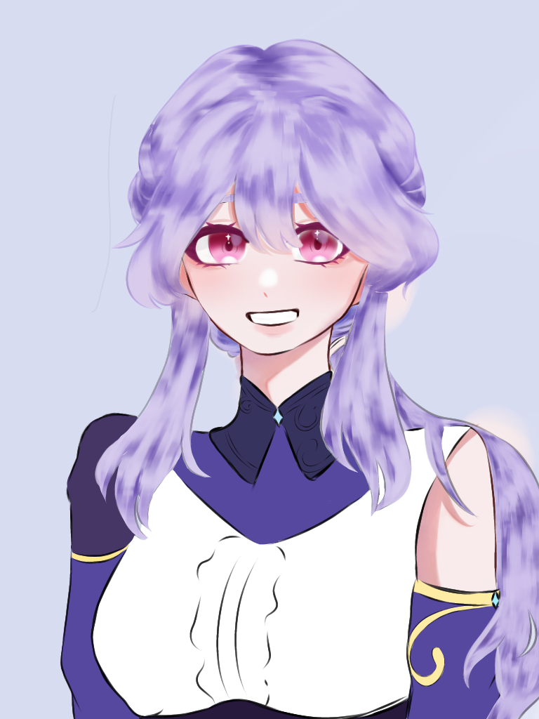 Og oc for genshin Homeland:Fontaine Vision: cryo Weapon: Spear Name ...