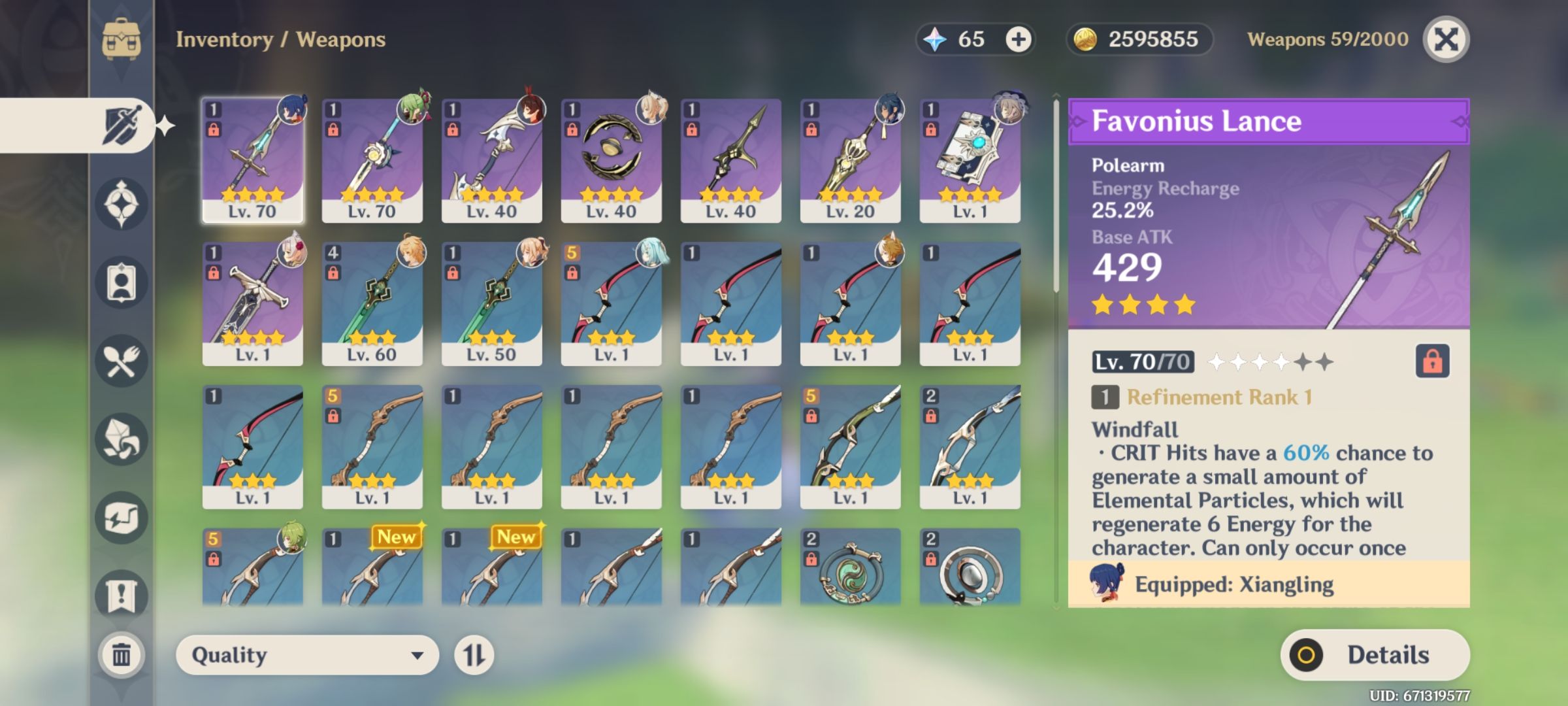 FAV Sword Please!!! Genshin Impact | HoYoLAB