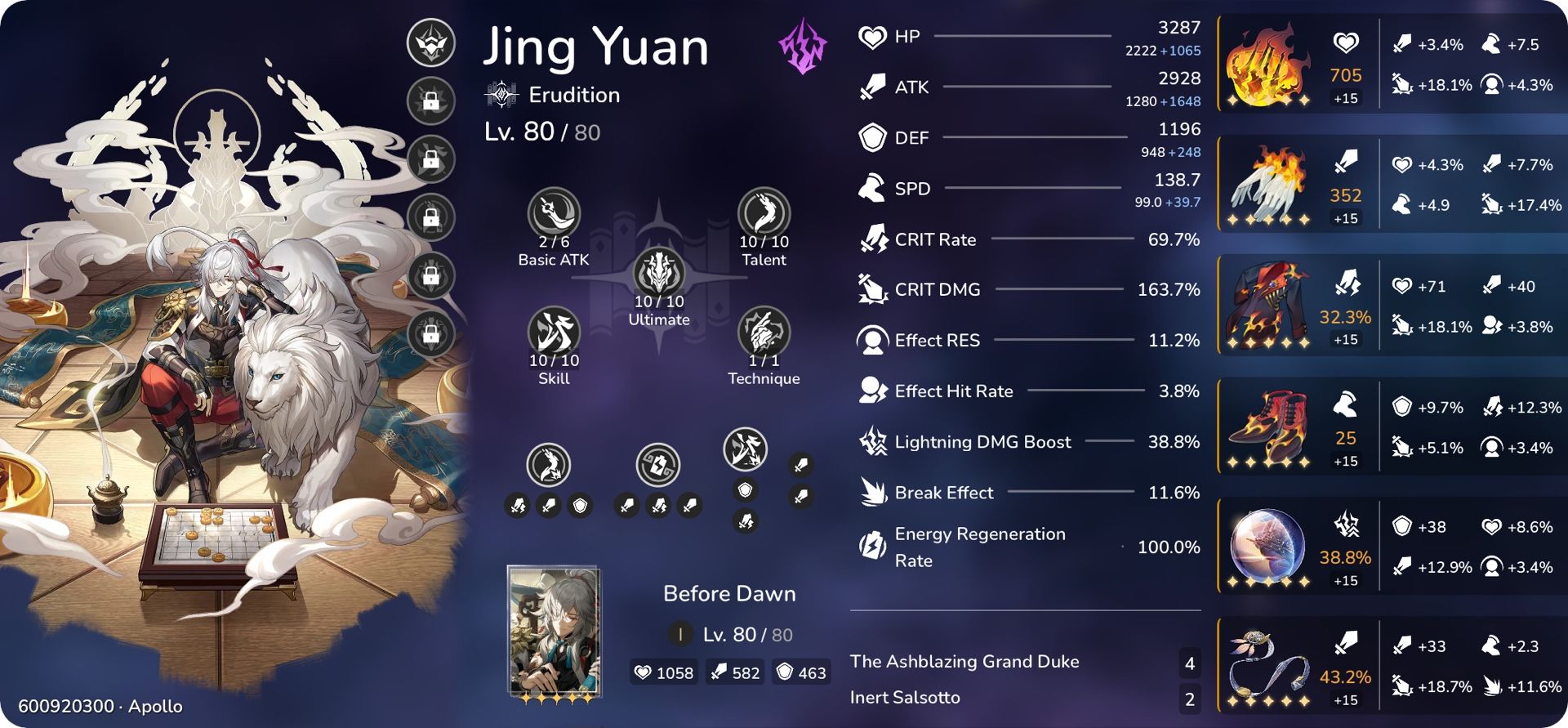 Jing Yuan build update! Honkai: Star Rail | HoYoLAB