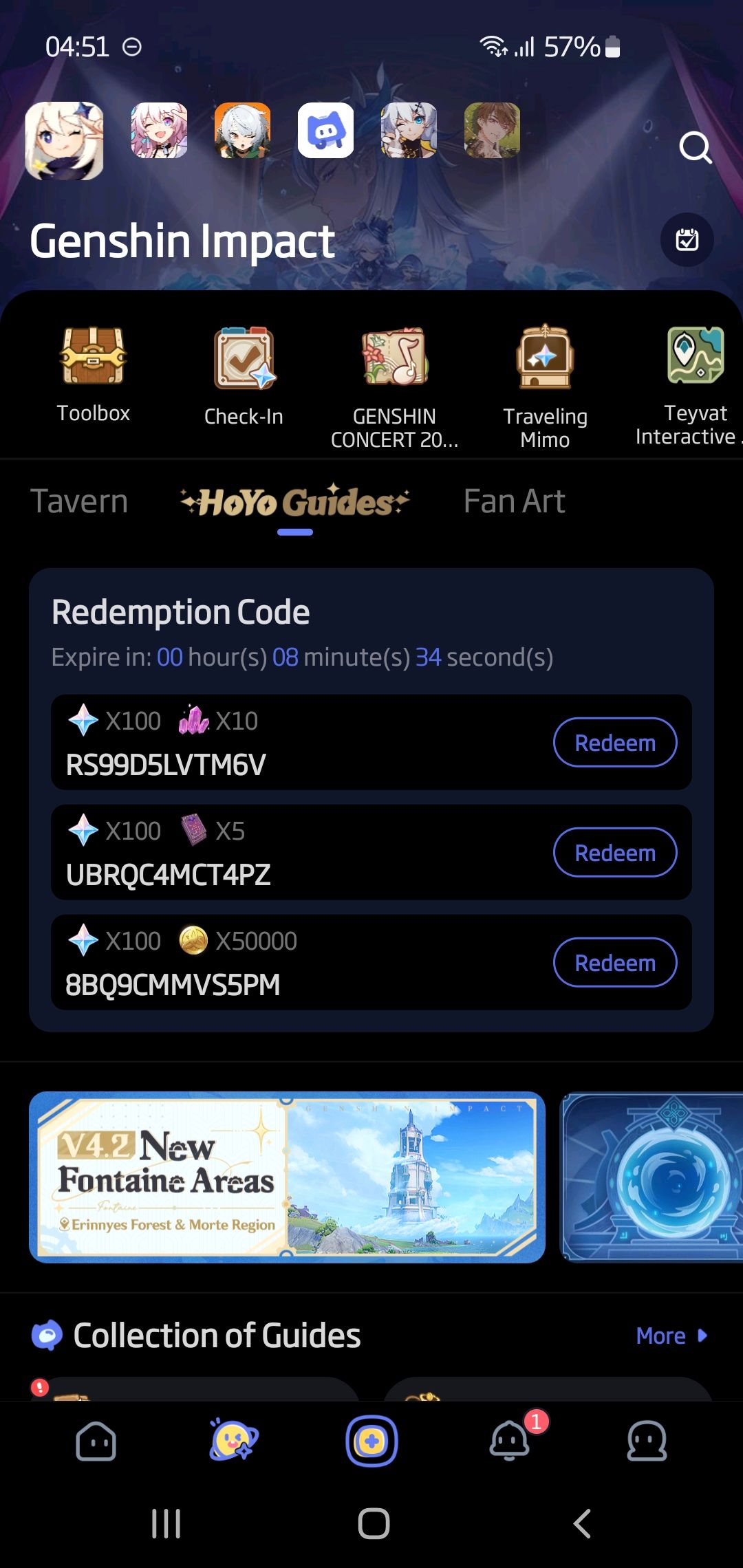 Why? Web Events, Check in and Redeem Codes! | HoYoLAB