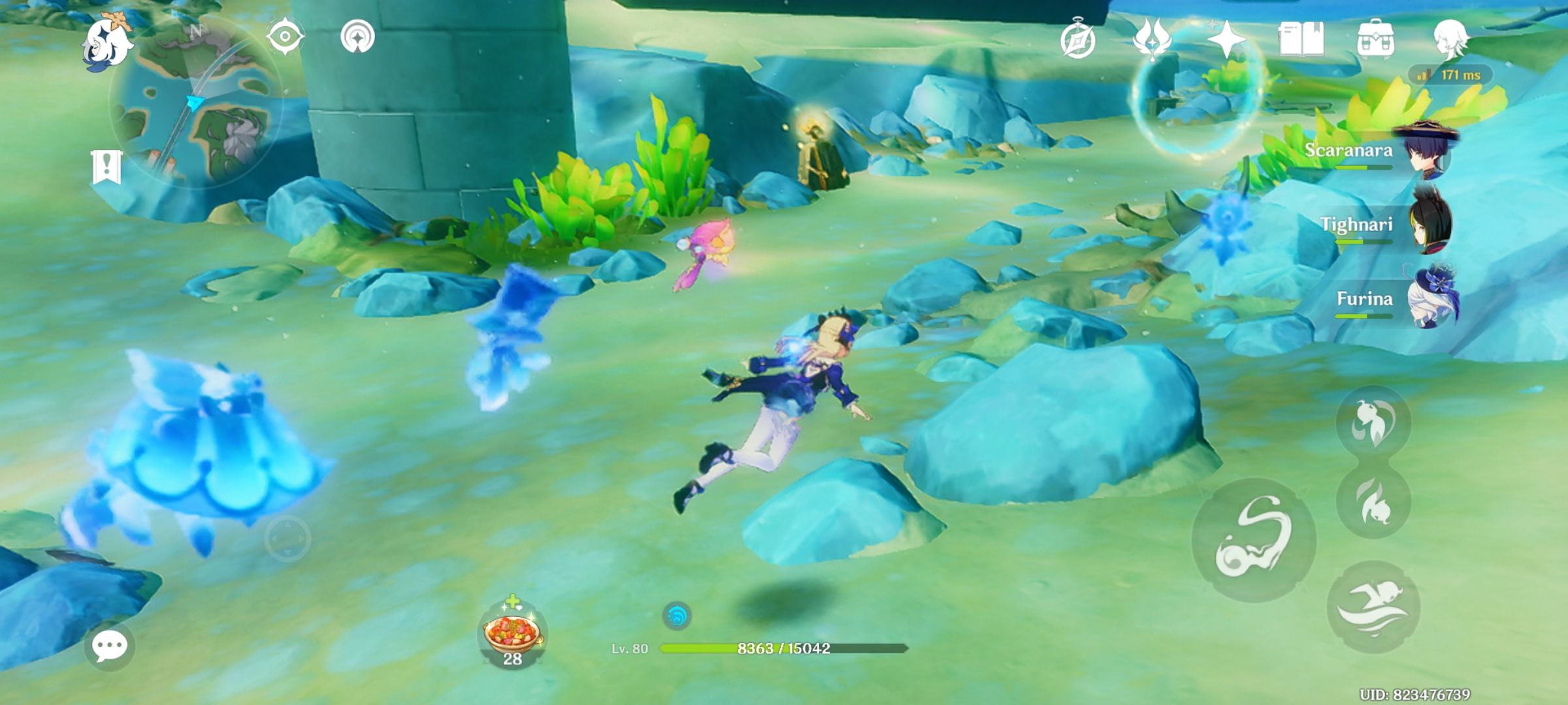 furinas pokemon underwater Genshin Impact | HoYoLAB