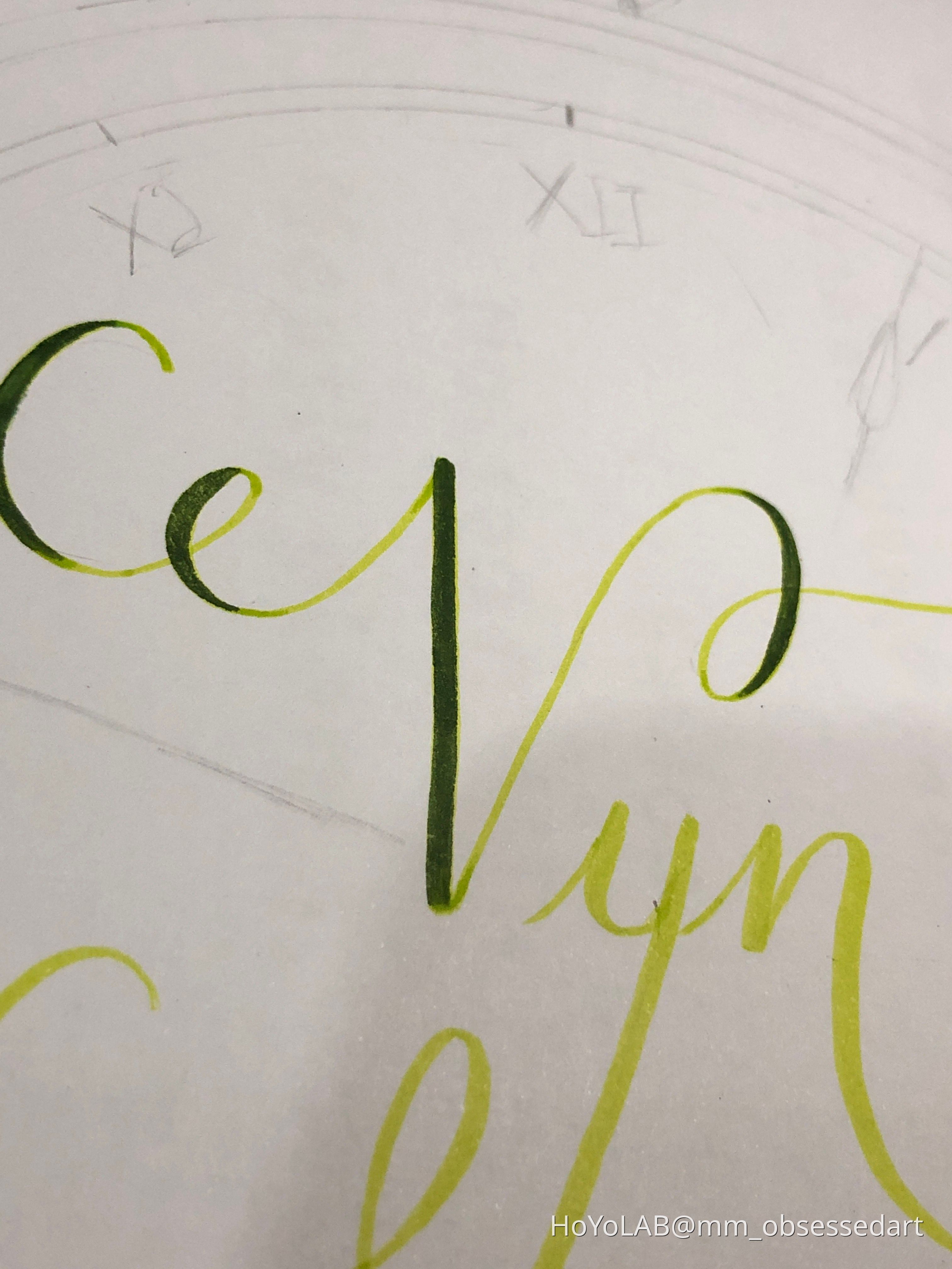 Vyn calligraphy WIP Tears of Themis | HoYoLAB