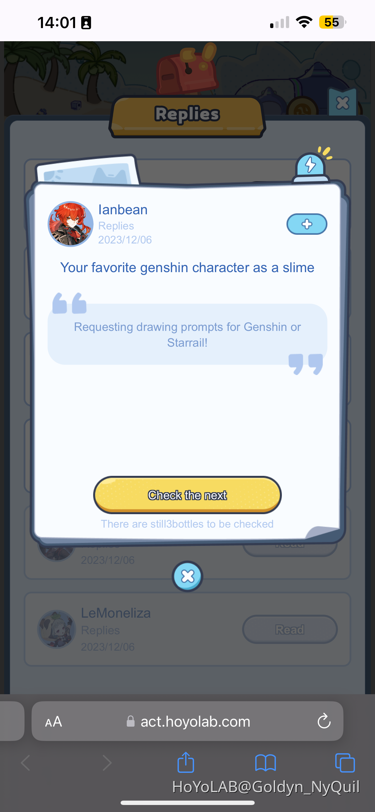 Aether as a slime! Genshin Impact | HoYoLAB