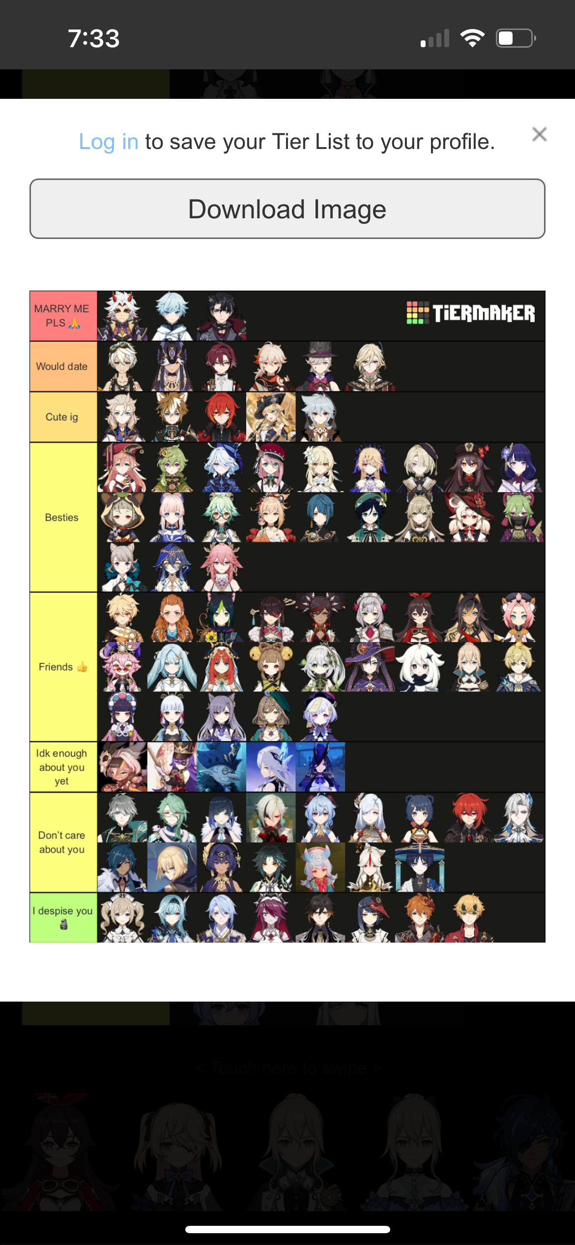 How I view genshin characters! Genshin Impact | HoYoLAB