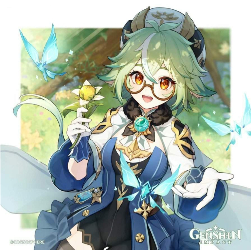 small redesign of colors on sucrose Genshin Impact | HoYoLAB