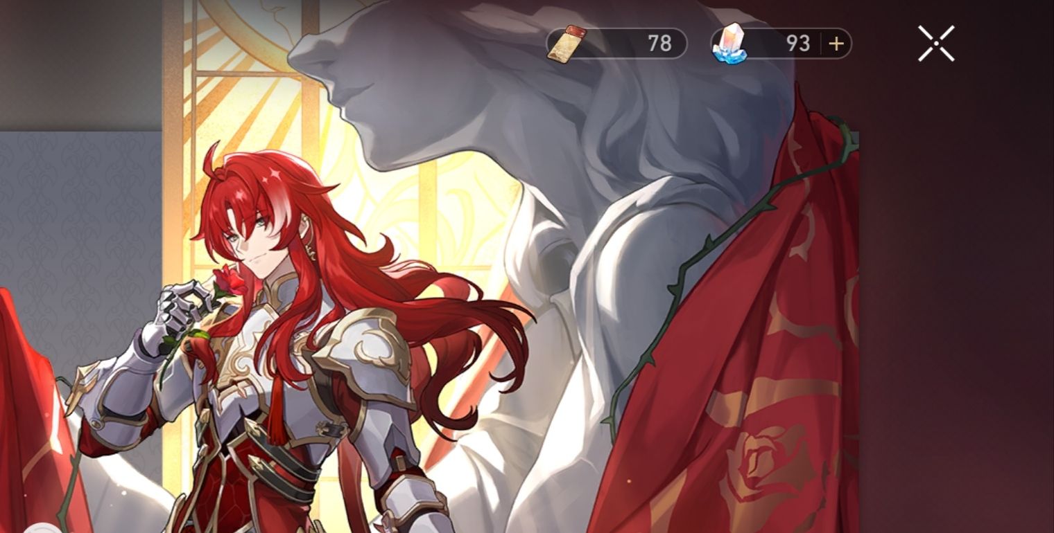 Little update from my savings for Blade's upcoming rerun 🖤 Honkai: Star ...