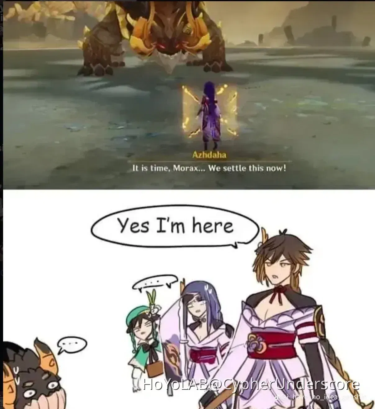 Memes that made Morax rich. Genshin Impact | HoYoLAB