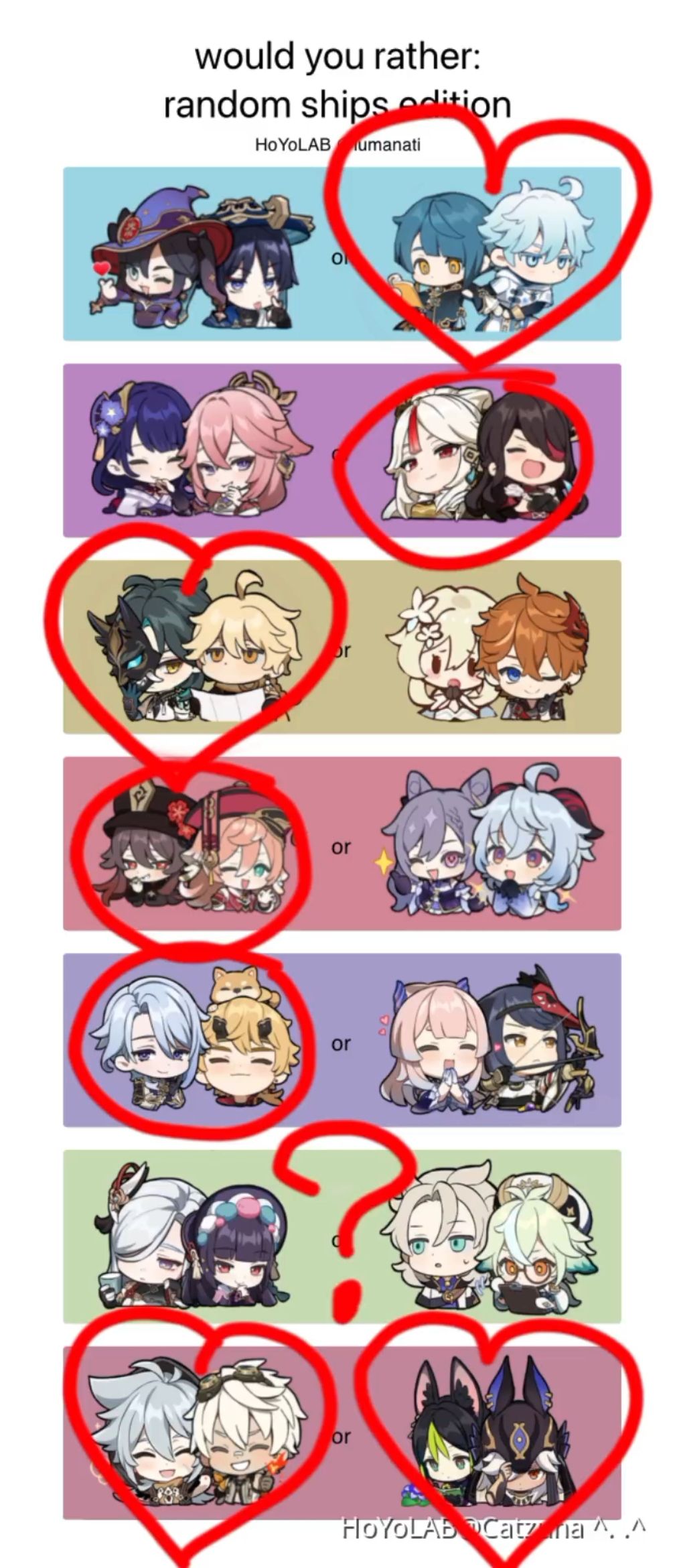 Mes ships a MOI😌 Genshin Impact | HoYoLAB