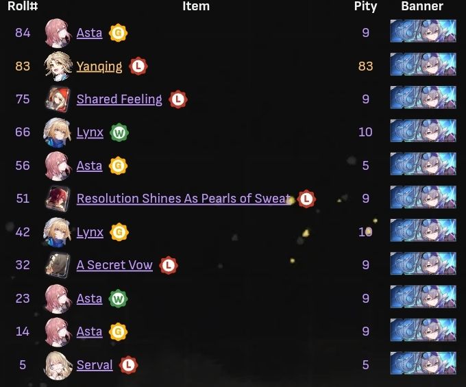 I'm the luckiest hsr player Honkai: Star Rail | HoYoLAB